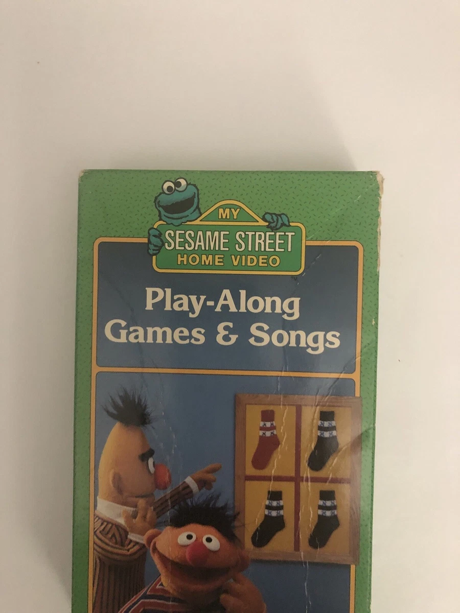 Sesame Street Play Along Games And Songs Vhs