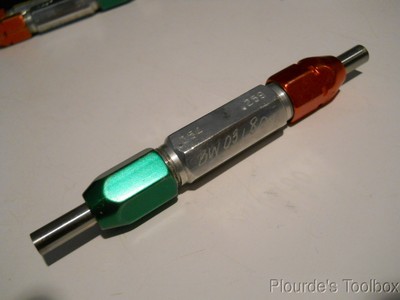 Zero Check 0.254 & 0.259 Go - NoGo Pin Gauge, Z-Check, 3W | eBay