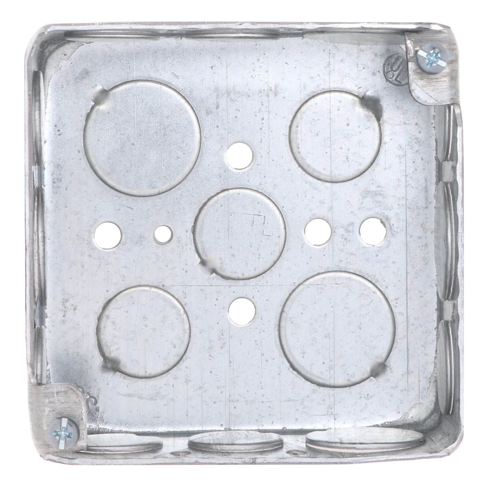 6-PK 4" x 1.5" SQUARE ELECTRIC BOX Galv Steel 21" Cu Capacity NEW 52151-1/2&3/4 | eBay