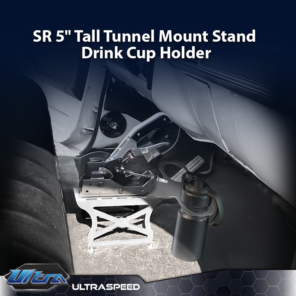 5" Tall Shifter Stand w/ Cup Holder Fit Fot B&M Ratchet Shifter Mega ...