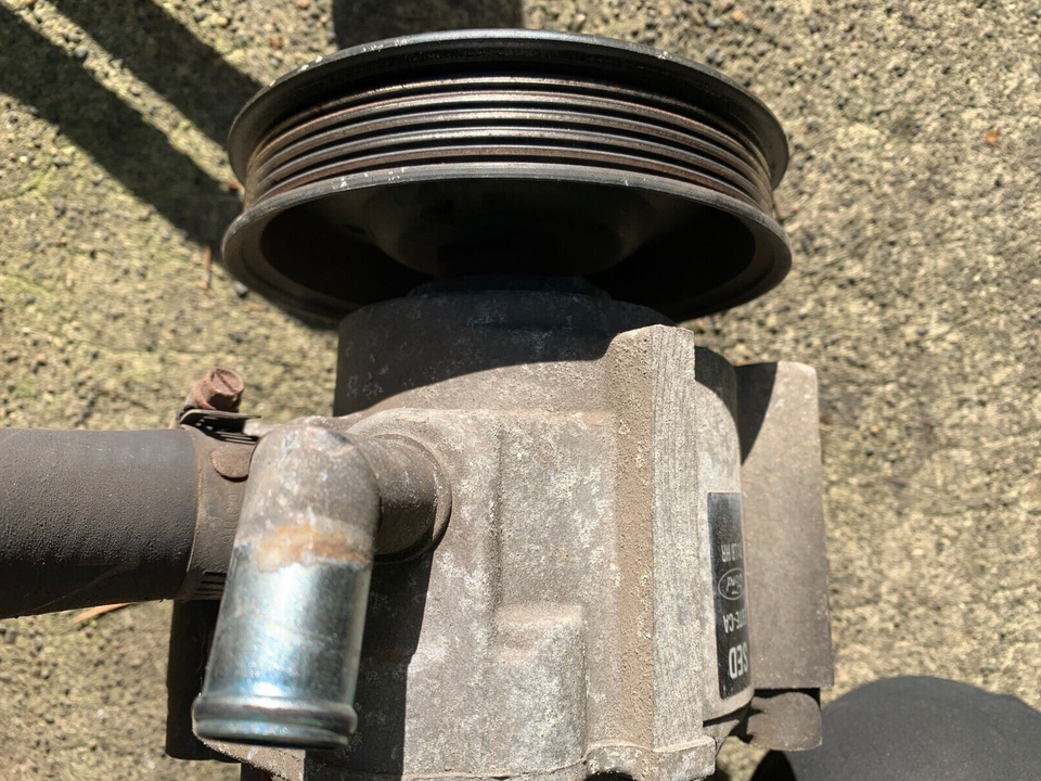 1987-96 Ford E & F-150 302 351w 460 smog air injection pump pulley SED ...