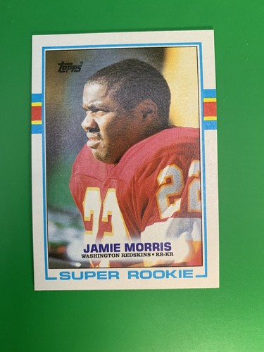 1989 Topps Jamie Morris SR, RC #252 Washington Redskins | eBay
