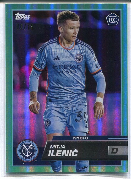 2023 Topps MLS - Green Foil #198 Mitja Ilenic /75 (RC) for sale online ...
