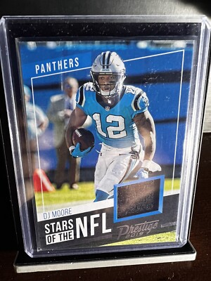 2019 Prestige DJ Moore Stars of the NFL Patch Relic (#SS-DM) Carolina ...