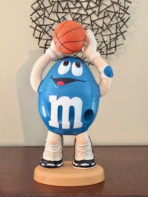 M'M's Basketball Player Candy Dispenser - 1994 LTD Edition - 13" L x 6. ...