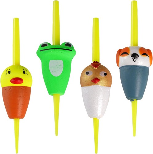 Fishing Bobbers, Trout Floats Slotted Foam Catfish Crappie 4 pcs WHITE ...