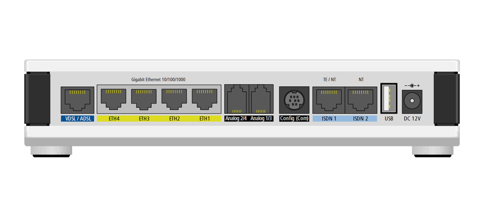 Lancom Systems R883 + (Dt Artikel-Nr. 40814003), Voip-Vdsl-Vpn-Router ...