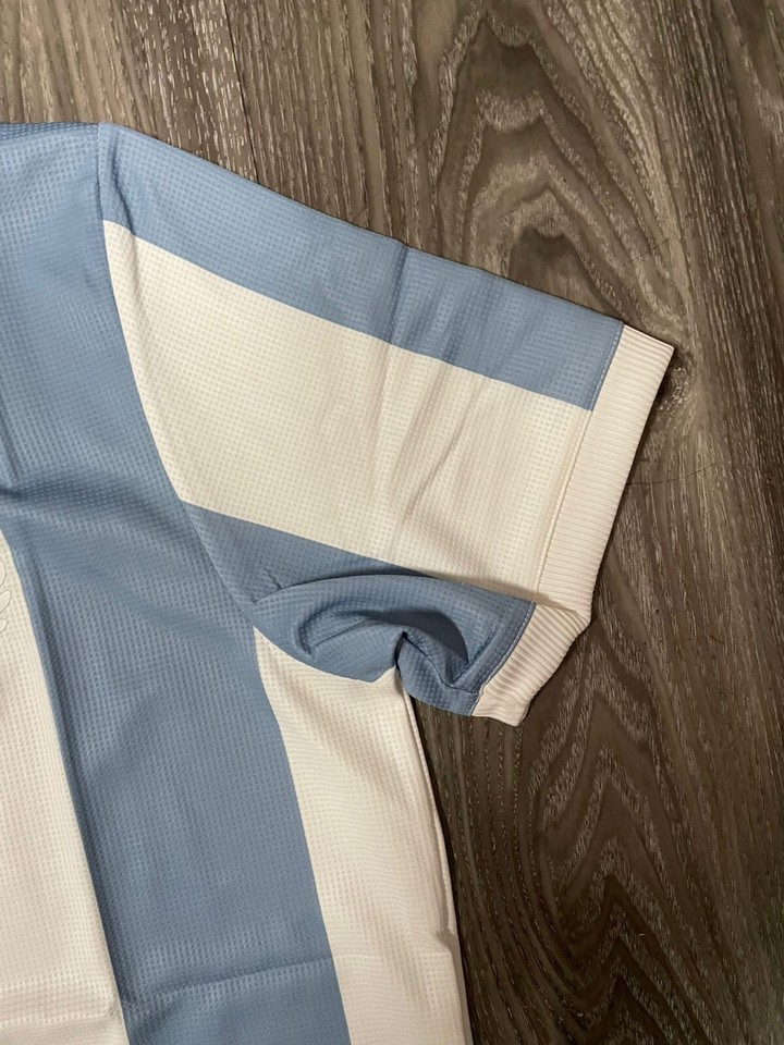 ADIDAS ARGENTINA 2024 ANNIVERSARY JERSEY SIZES WHITE/BLUE COLOR MENS ...