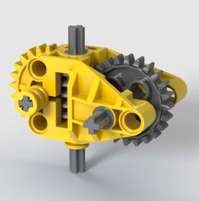 LEGO Collectible GEARBOX (technic,gear,worm,speed,reducer,car,truck ...