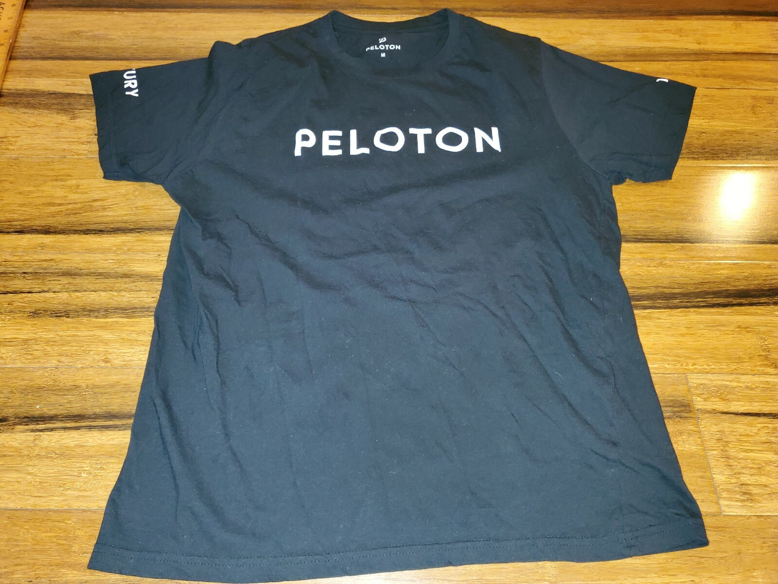 Peloton Century Club T-Shirt Black Medium Authentic | eBay