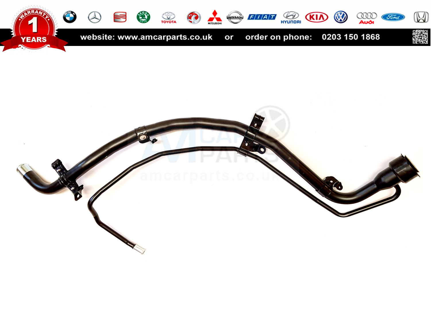 Toyota RAV4 Fuel Filler Neck Pipe Diesel 2.2 (2005-2012 MK3) 77201 ...