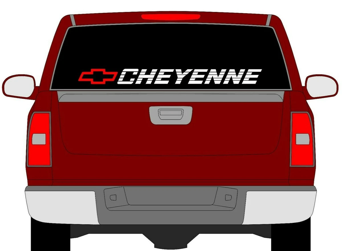 Chevy Truck Window Decals
