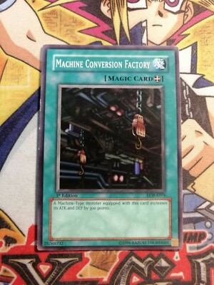Machine Conversion Factory lob-e076 **SHORT PRINT** 1st Ed (VG) Common ...