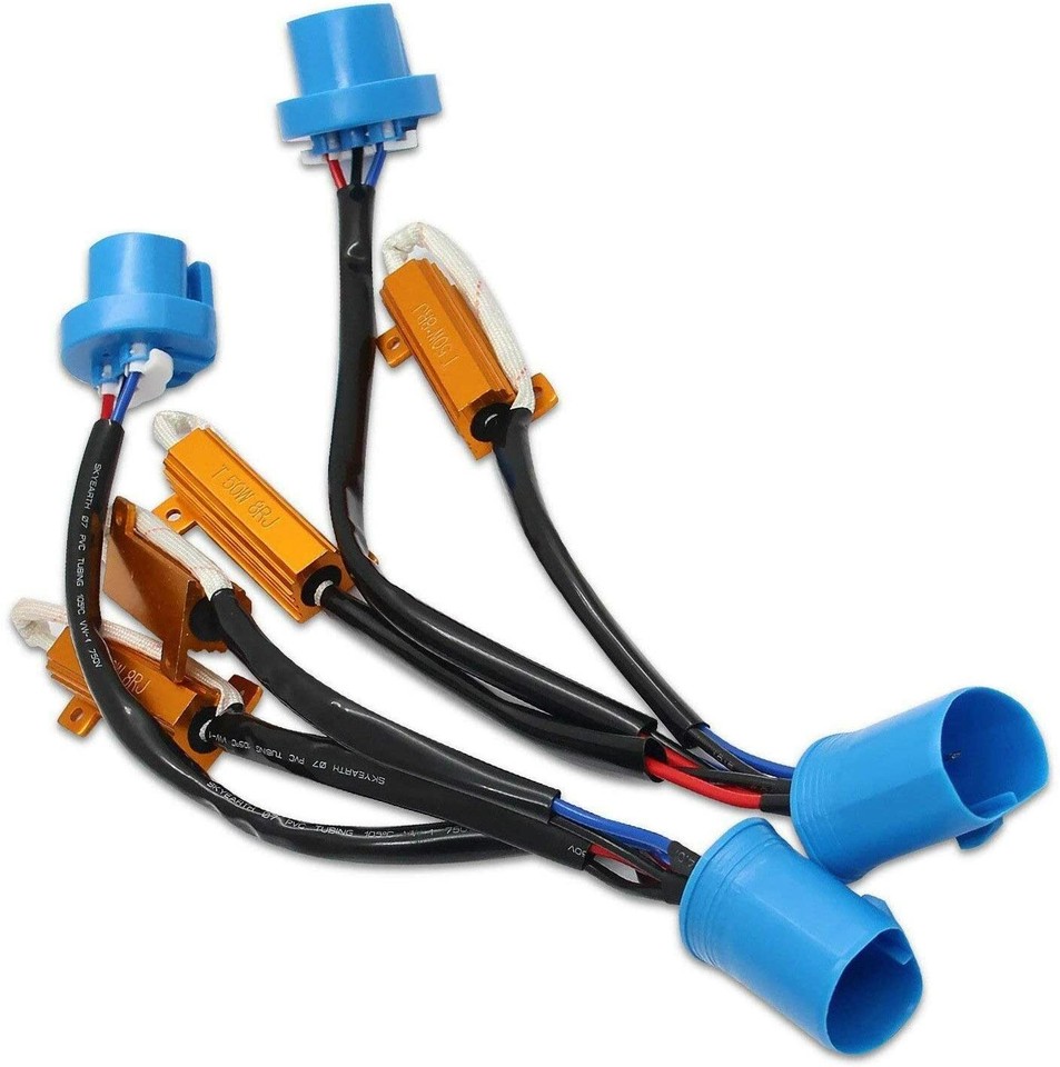 (2) LED Headlight Decoder 9007 Front Left Right Headlight Decoder A2 ...