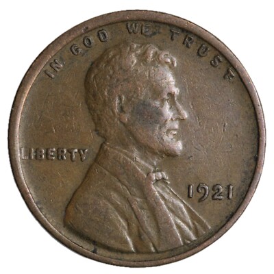 1921 Lincoln Wheat Cent Penny F/VF Complete Your Album!! | eBay