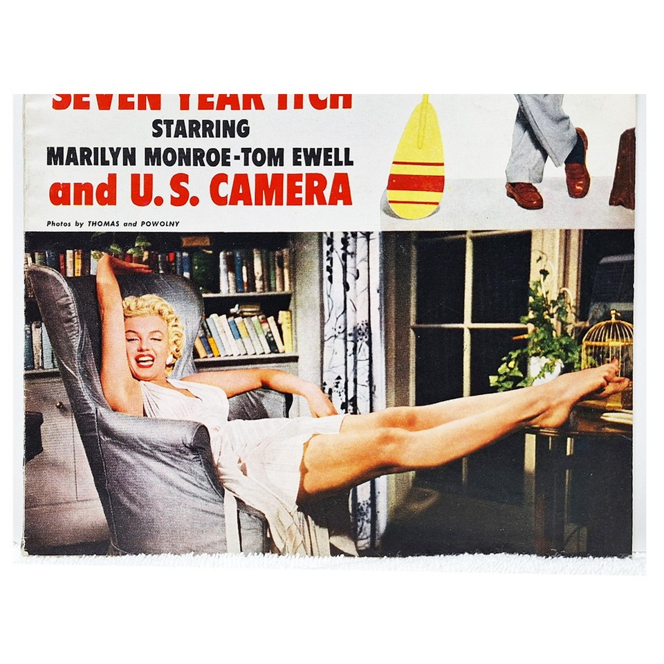 Marilyn Monroe U.S. Camera Magazine, Seven Year Itch, 1955. | eBay