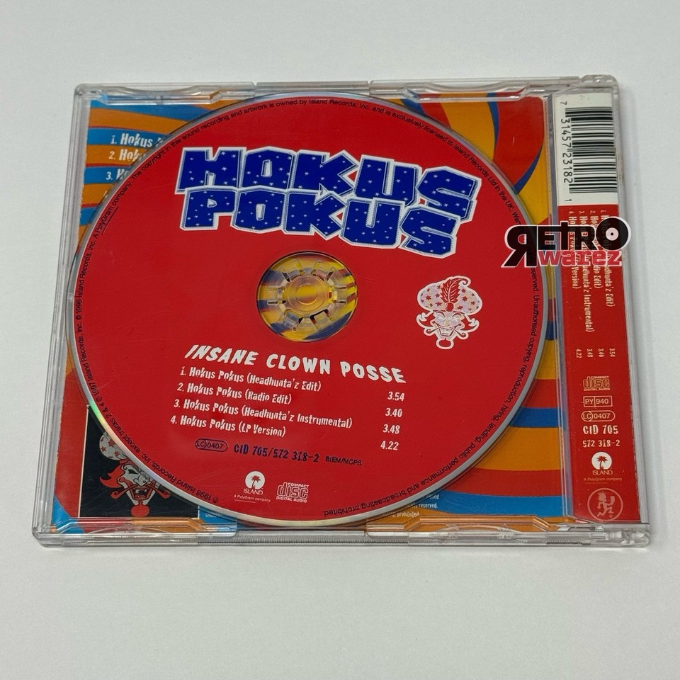 Insane Clown Posse Hokus Pokus CD RED Jason Nevins ICP psychopathic ...
