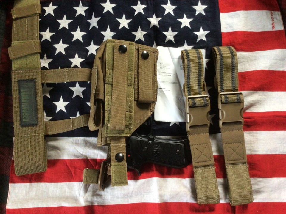 Brand New M-94A1 Military USMC Blackhawk Drop down leg or Tactical Vest ...