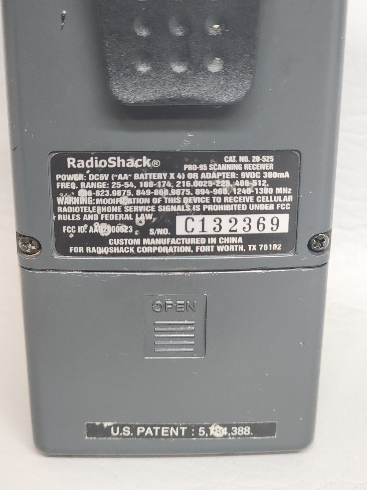 Radio Shack Pro-95 Scanner Dual Trunking 1000 Channels for sale online ...