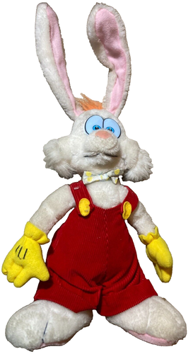 1987 Creata Promotion Retro vintage Roger Rabbit Plush Soft Toy 48 cms ...