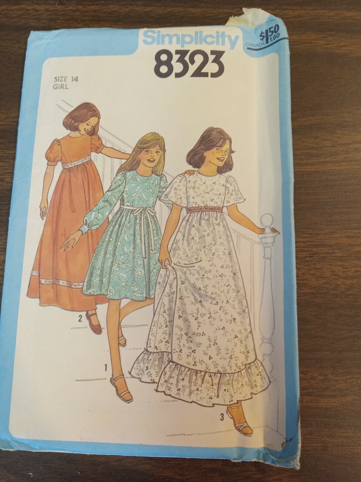 Simplicity pattern 8323 Girl size 14 dresses Uncut | eBay
