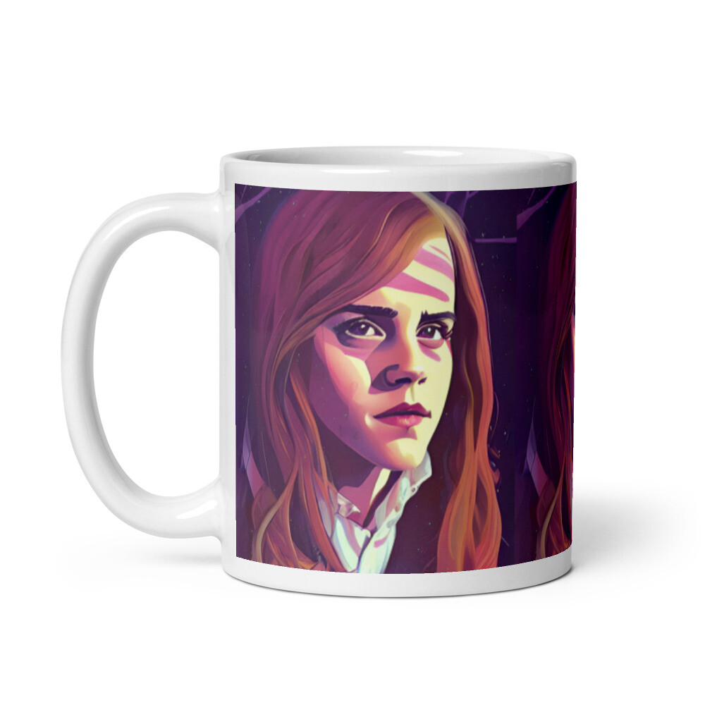 Emma Watson Fan Art 11oz Coffee Mug Drink Tea Cup Hermione Granger ...