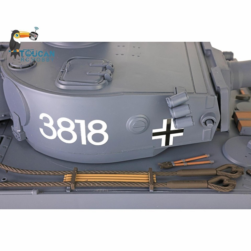 US Stock HengLong 1/16 TK 7.0 German Tiger I RTR RC Tank 3818 Sound IR ...