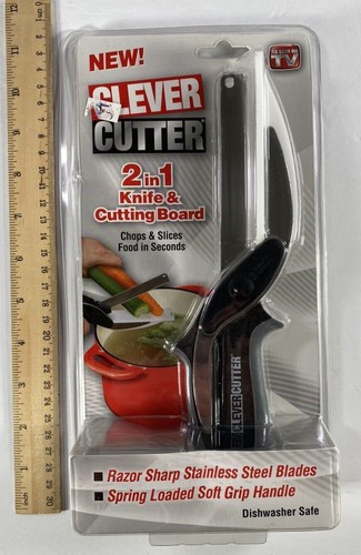 New Clever Cutter 2-in-1 Knife & Cutting Board | eBay