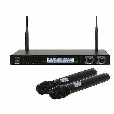 W-Audio RM 30T Twin UHF Handheld Microphone System for sale online ...