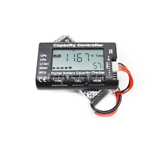 Battery Capacity Checker RC Battery Tester Electricity Voltage ...