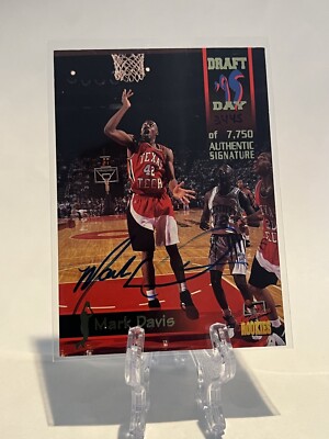 1995 Mark Davis Auto Signature Rookies Draft Day /7750 | eBay