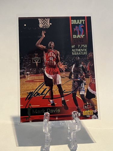 1995 Mark Davis Auto Signature Rookies Draft Day /7750 | eBay