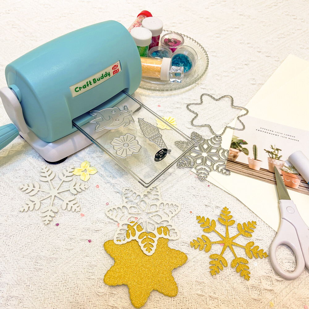 Mini Die Cutting Machine With Cutting Pads For DIY Scrapbooking Paper ...
