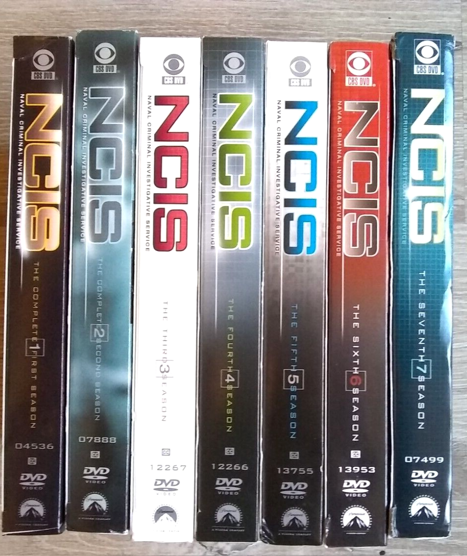 NCIS DVD Series 1-7 Season 1 2 3 4 5 6 7 Mark Harmon | eBay