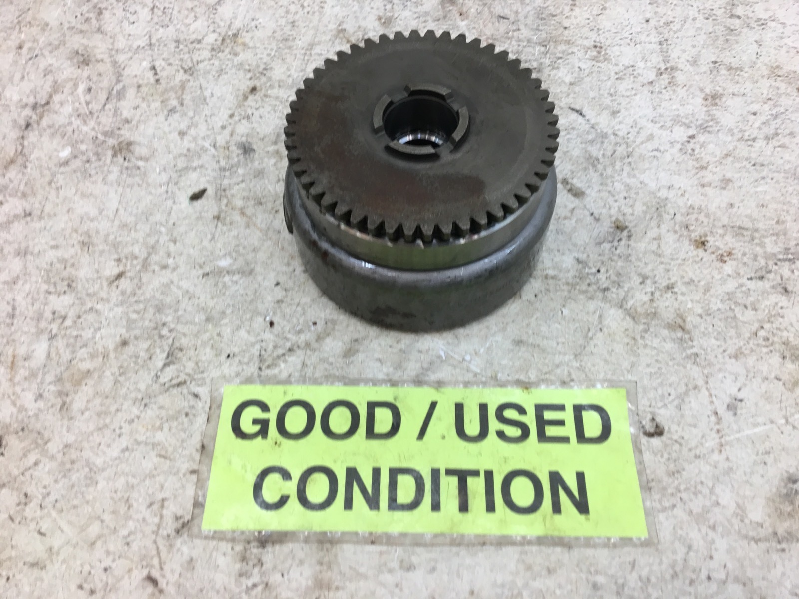 00 HONDA RECON ES TRX 250 TRX250ES FLYWHEEL ONE WAY GEAR MAGNETO ROTOR ...