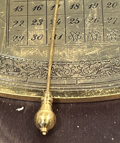 BRASS GUNTER’S QUADRANT MODEL FROM GREAT INSTRUMENTS OF DISCOVERY 1987 ...