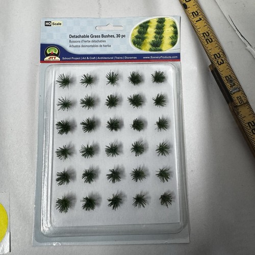 JTT Scenery Products Detachable Grass Bushes Plant Set HO Scale 32507 ...