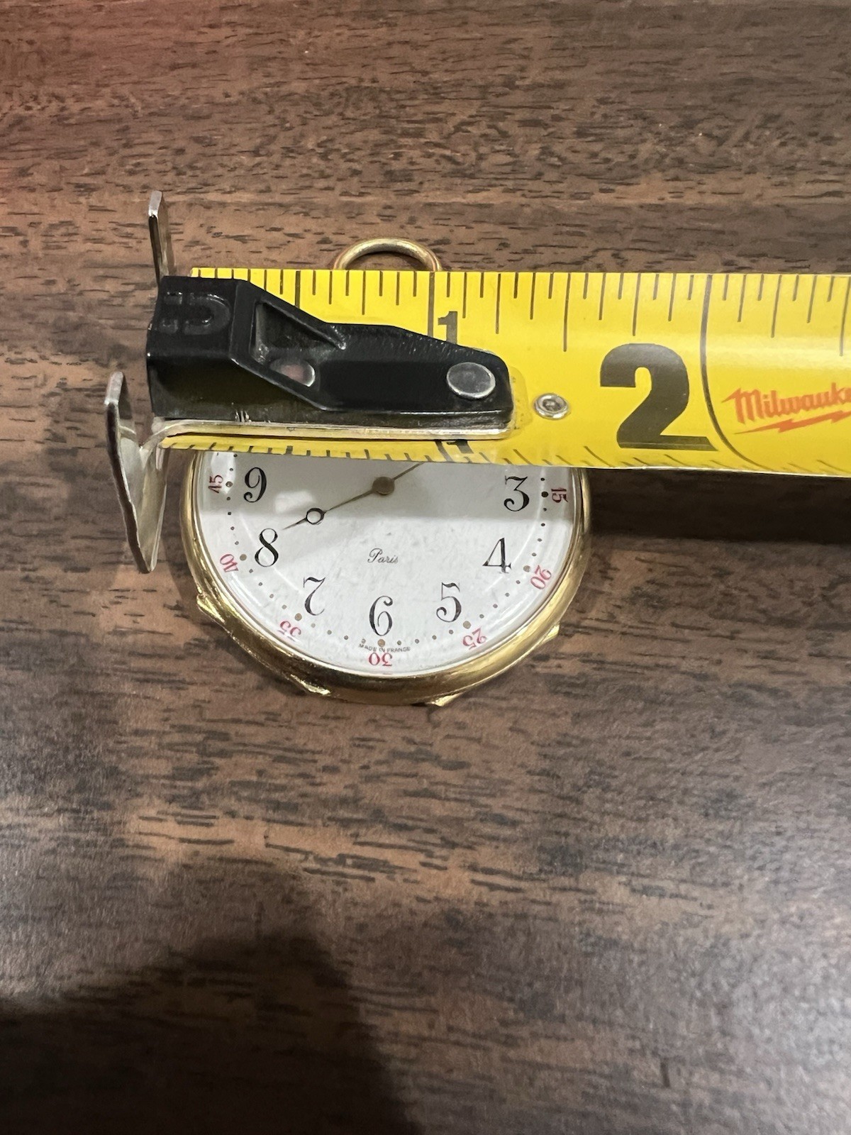 10 karat gold Cupillard Rieme Gold filled pocket watch. Made In France ...
