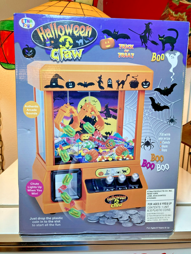 Etna Toys HALLOWEEN CLAW Machine Candy Arcade Game NIB | eBay