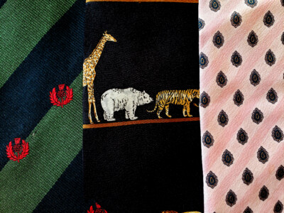 3 Silk Designer Ties Ascot Peter Elliot Horchow Collection Jaeger ...