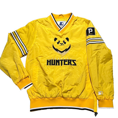 Vintage Chengdu Hunters Jacket Mens Medium Yellow Starter Overwatch ...