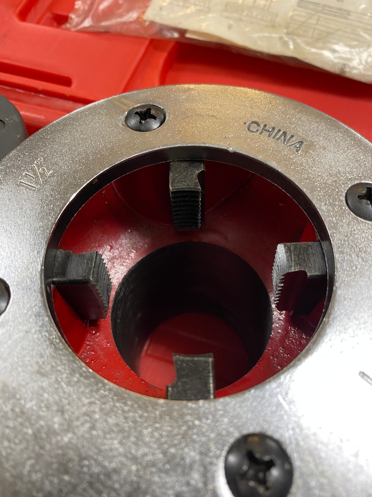 Central Forge 3/8" to 2" NPT Ratcheting Pipe Threader | eBay