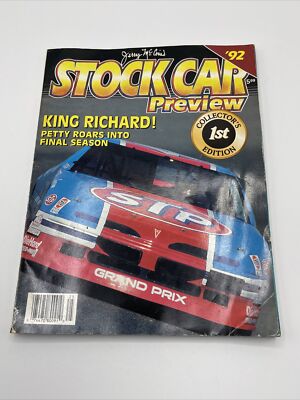Jerry McCoin's Stock Car Preview Magazine Collector's 1st Edition ...