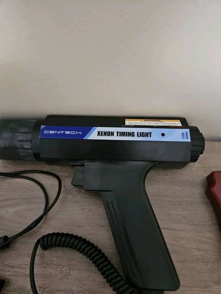 Cen-Tech LED Indicator Trigger Activated Xenon Advance Timing Light ...