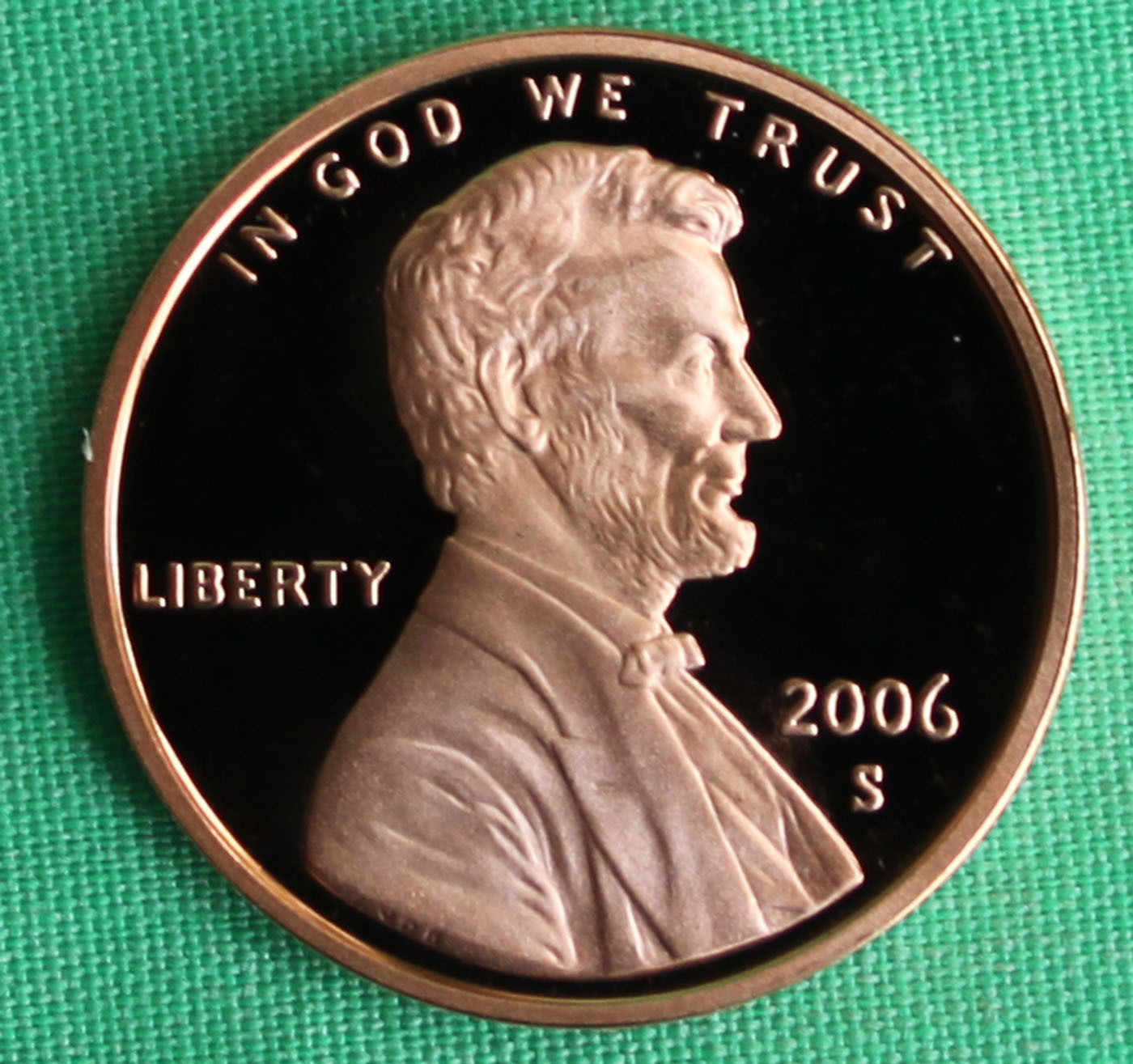 2006 Proof Lincoln Memorial One Cent Penny Gem Coin US San Francisco ...