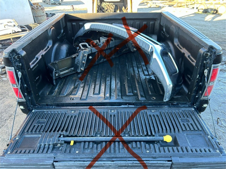 Rust Free 09-14 Ford Raptor Bed F-150 Black Box & Lights W Bedliner | eBay