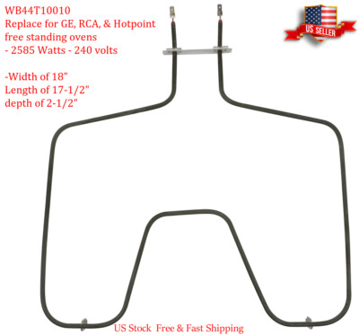 WB44T10010 for GE General Electric Range Oven Bake Unit Lower Bottom ...