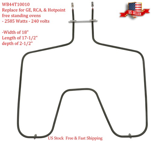 WB44T10010 for GE General Electric Range Oven Bake Unit Lower Bottom ...