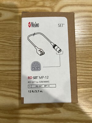 MASIMO RD SET MP-12 RD SET to IVM/MMS 12 ft New in the Box | eBay