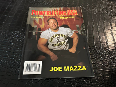 MAY 2007 POWERLIFTING USA bodybuilding exercise magazine | eBay